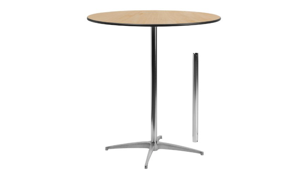 30" Round Cocktail Table – Manifest Event Rentals